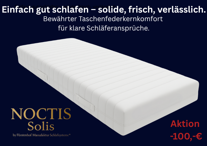 NOCTIS Solis TFK AKTION ab 199,- | dasBett